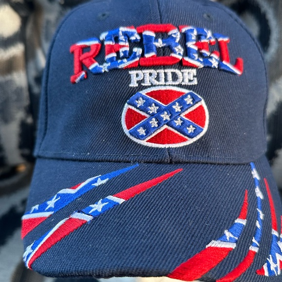 Accessories | Rebel Pride Cap Confederate Flag Rare And Vintage Velcro ...